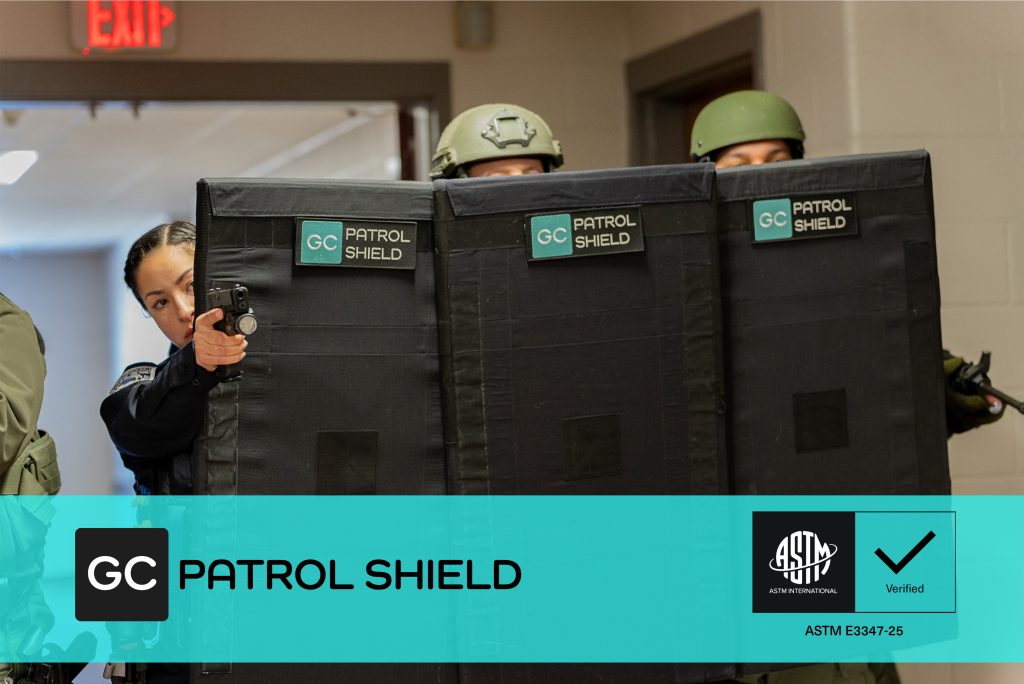 GC Patrol Shield First to Pass ASTM Ballistic Shield Test